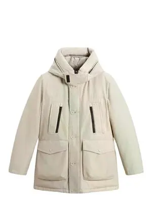 Woolrich Hooded Jacket - Neutrals