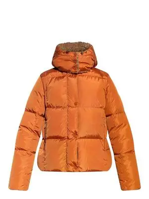 Moncler Castelnou Quilted Jacket - Orange