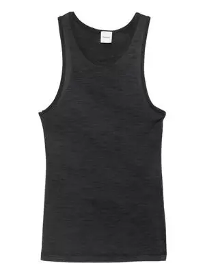 Nanushka Racer-back Wool Tank Top - Grey