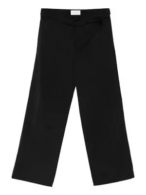 BERNER KUHL Belted Trousers - Black