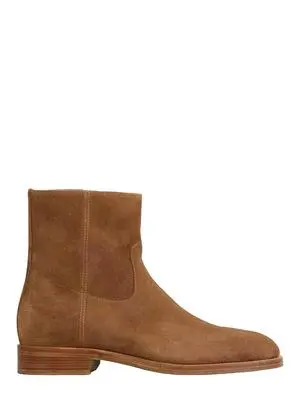 HENDERSON BARACCO Suede Zip Boots - Brown