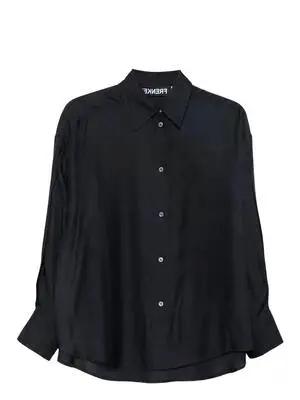 FRENKEN Button-down Shirt - Blue