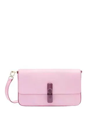 Furla Iride Flap-lock Satchel - Pink