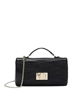 Furla 1927 Quilted Mini Bag - Black