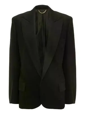VICTORIA BECKHAM Sculptural-Sleeve Jacket