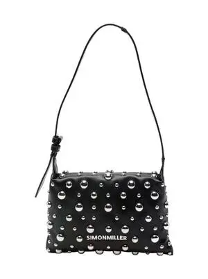 SIMONMILLER Studded Shoulder Bag - Black