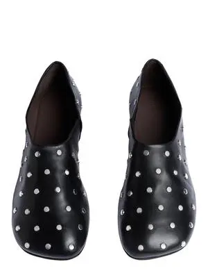 ME+EM Studded Nappa Leather Slipper