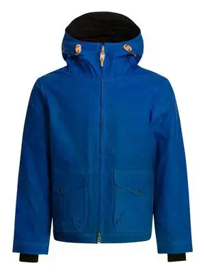 CECCARELLI Hooded Cotton Jacket - Blue