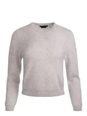 Alice + Olivia Carolee Crew-neck Sweater - Grey