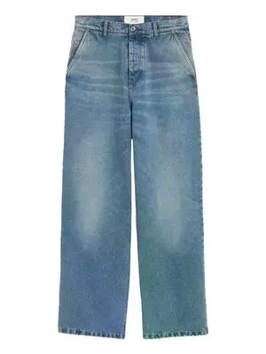 Ami Wide-fit Jeans - Blue