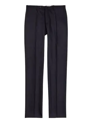 SLOWEAR Wool-blend Tailored Trousers - Navy