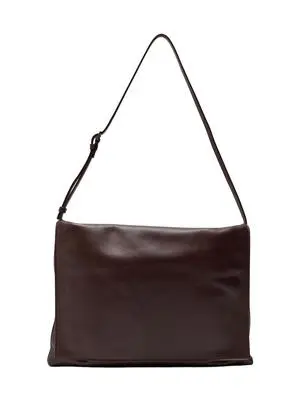 THE ROW Leather Shoulder Bag - Brown