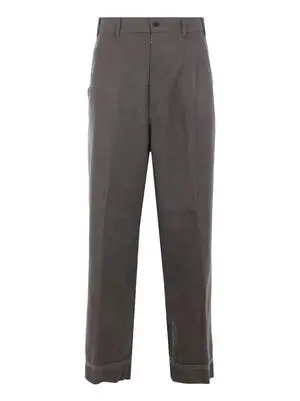 MAISON MARGIELA Wool Cuffed Trousers