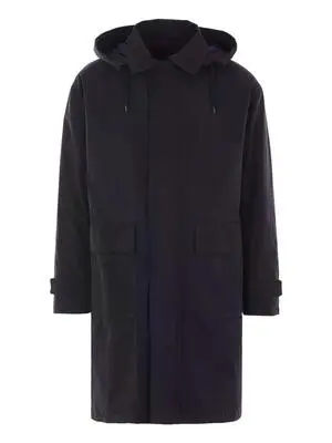 Herno Down-filled Hooded Coat - Blue