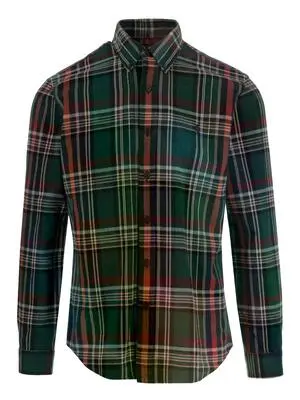 Polo Ralph Lauren Check-pattern Button-down Shirt - Green