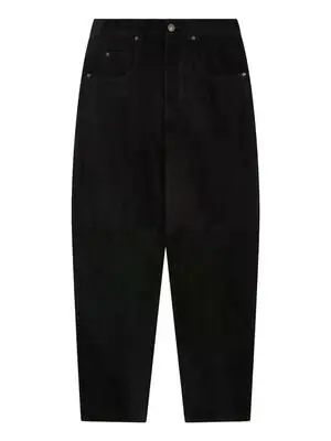 Isabel Marant Suede Trousers - Black