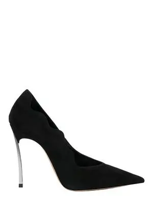 CASADEI Scalloped-Edge Pointed-Toe Pumps