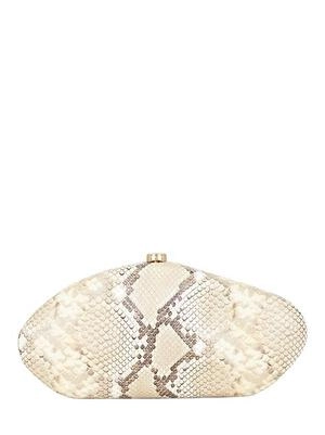 Cult Gaia Cult Gaia The Caldera Clutch Faded Python