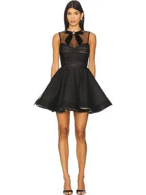 BRONX AND BRONCO Charlotte Mini Dress - Black