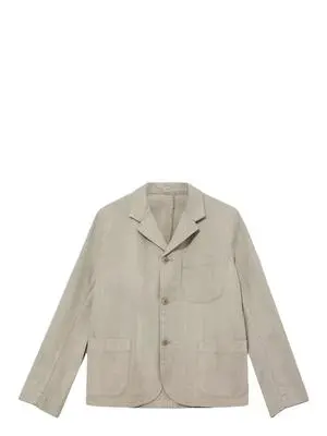 TAIGA TAKAHASHI Sack Striped Blazer - Neutrals