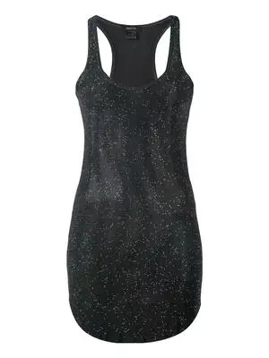 Avant Toi Embroidered Tank Top - Black