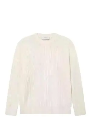 LES DEUX Eddie Crew-neck Jumper - White