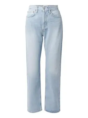 AGOLDE 90s Pinch Waist High-rise Straight-leg Jeans - Blue