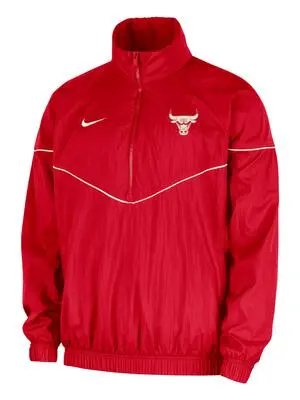 Nike Chicago Bulls Courtside Windrunner Nba Anorak Jacket - Red