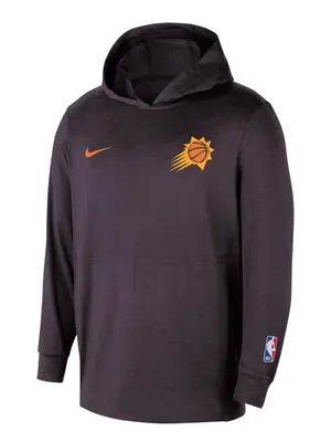 Nike Phoenix Suns Restore Nba Lightweight Pullover Hoodie - Black