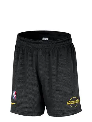 Nike Golden State Warriors Nba Mesh Shorts - Black