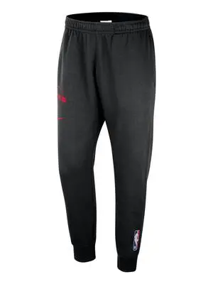 Nike Chicago Bulls Club Nba Practice Fleece Jogger Pants - Black