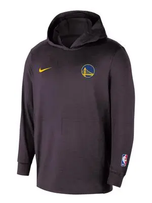 Nike Golden State Warriors Restore Nba Lightweight Pullover Hoodie - Black