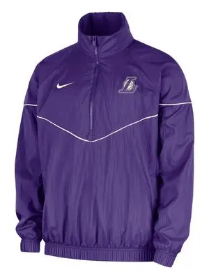Nike Los Angeles Lakers Courtside Windrunner Nba Anorak Jacket - Purple