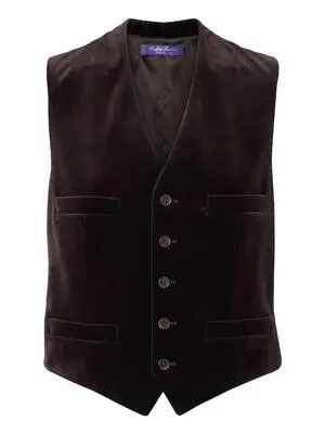 Ralph Lauren Cotton-blend Vest - Brown