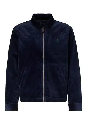 Ralph Lauren Cotton Corduroy Blouson - Blue