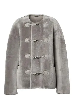 TOTEME Shearling Jacket - Grey