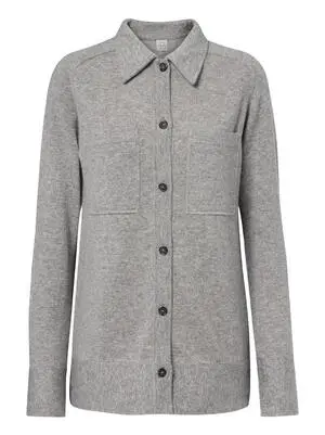 TOTEME Cashmere Cardigan - Grey