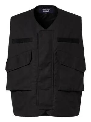 Comme Des Garçons Cotton Gilet - Black