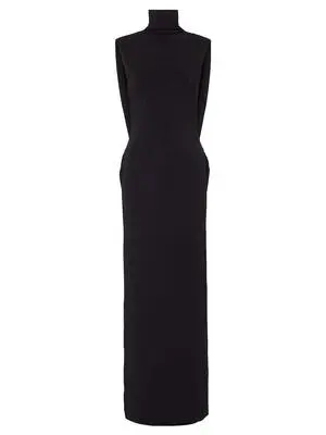 Nina Ricci Jersey Maxi Dress - Black