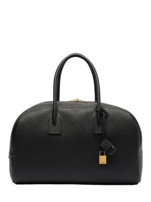 Saint Laurent Leather Tote Bag - Black