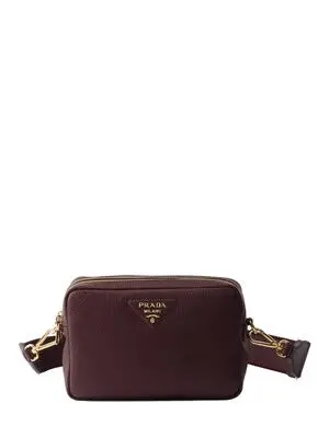 Prada Leather Shoulder Bag Red