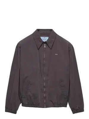 Prada Gabardine Blouson Jacket - Grey