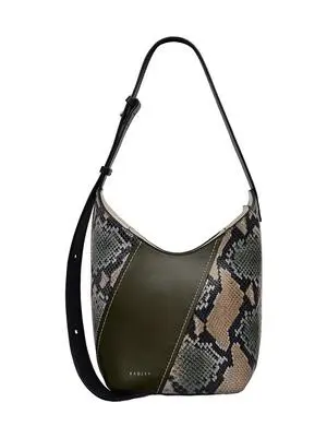 RADLEY Beaton Close Patchwork Ziptop Crossbody Bag - Pine Needle