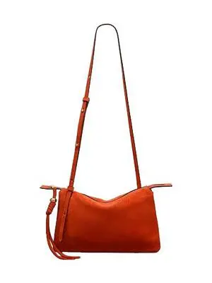 RADLEY The Romilly Suede Zip-top Crossbody Bag - Flame