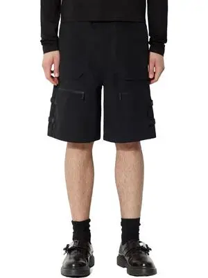 A. A. SPECTRUM Buckle-fastening Shorts - Black