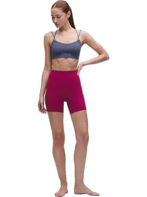 Lululemon Lululemon Align No-Line High-Rise Short 6" - Luxuriously Soft And Seamless Raspberry Rave