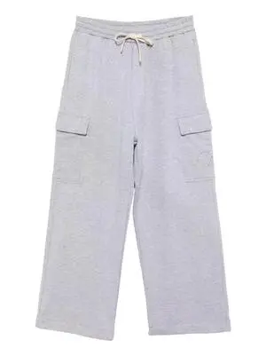 Joshua Sanders Rhinestone-embellished Cotton Pants - Grey