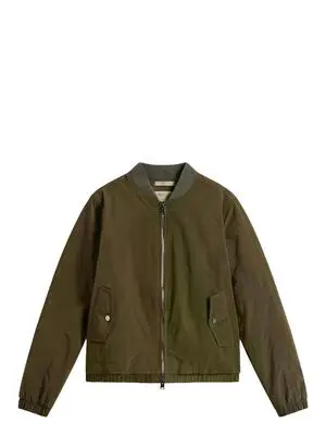 Woolrich Ribbed-cuff Bomber Jacket - Green