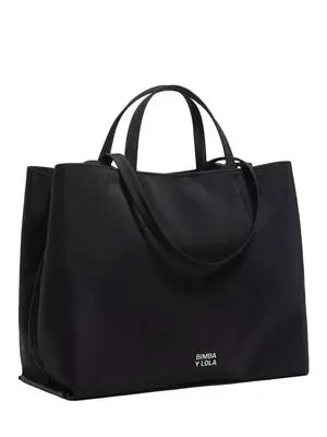 Bimba Y Lola Large Tote Bag - Black