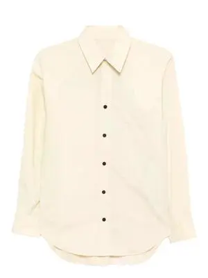 Toga Front Button Fastening Western Shirt - Neutrals
